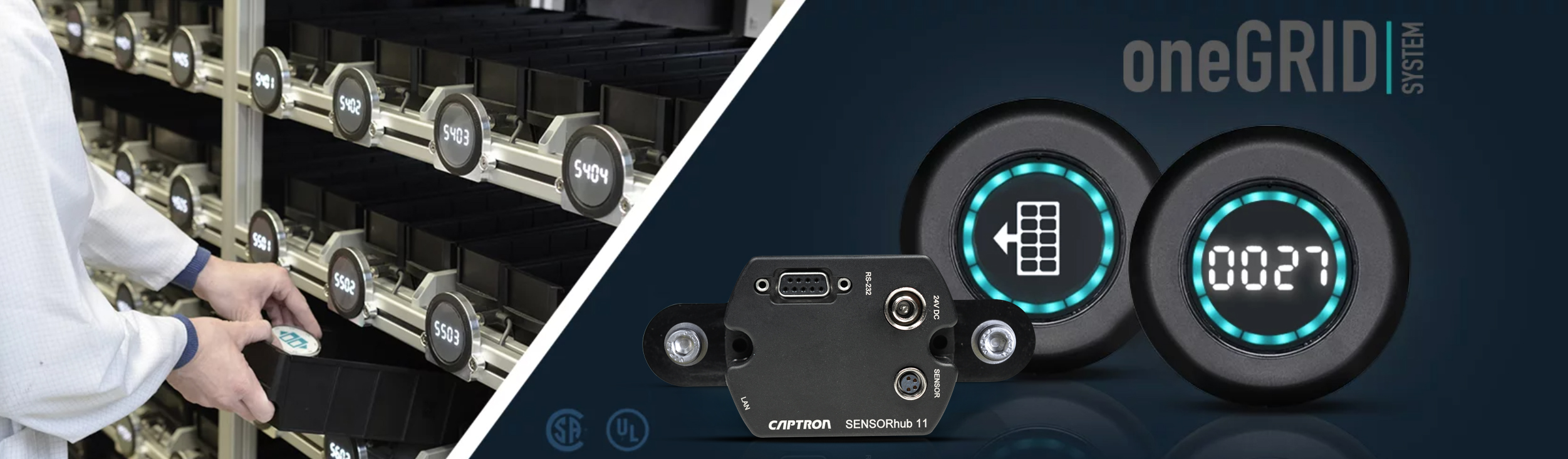 亮灯拣选系统 - CAPTRON